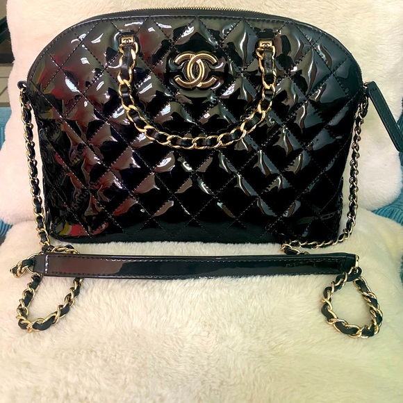 CHANEL | Bags | Chanel Coco Shiny Quilted Small Shopping Bag | Poshmark